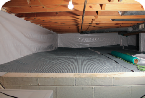The WhiteCap System | WhiteCap Crawl Space System | Encapsulation